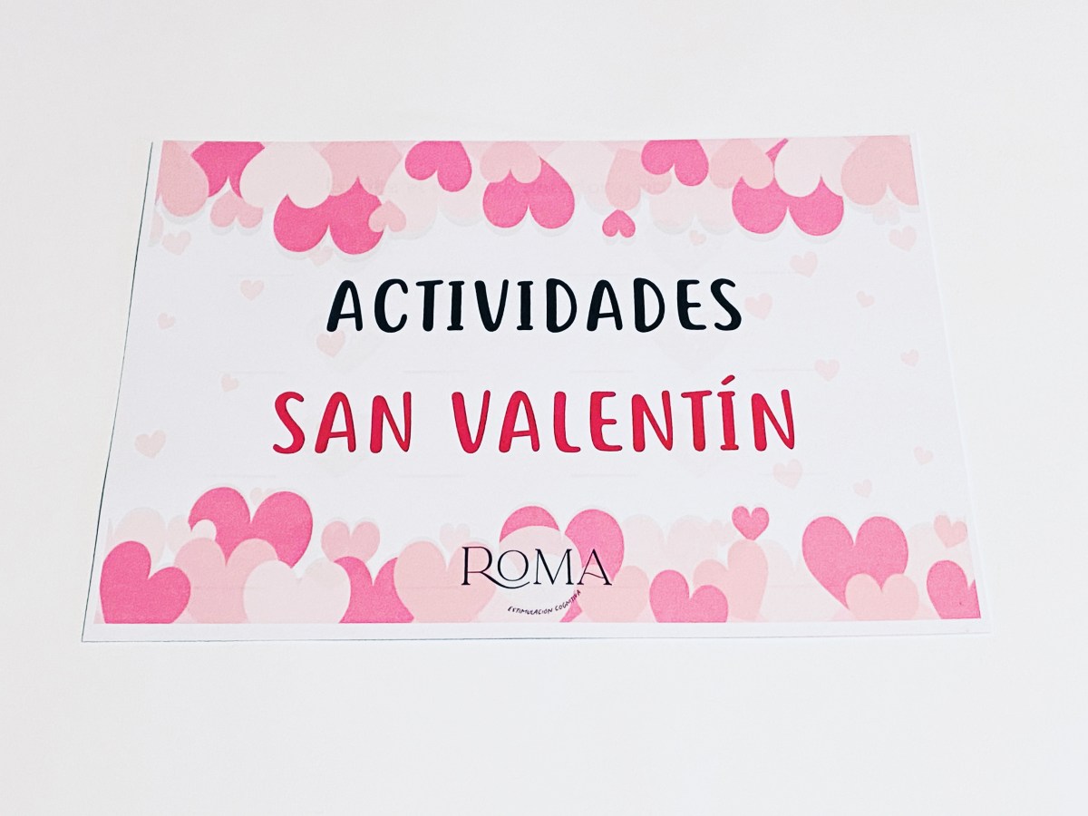 CUADERNILLO ACTIVIDADES SAN VALENTÍN – ROMA