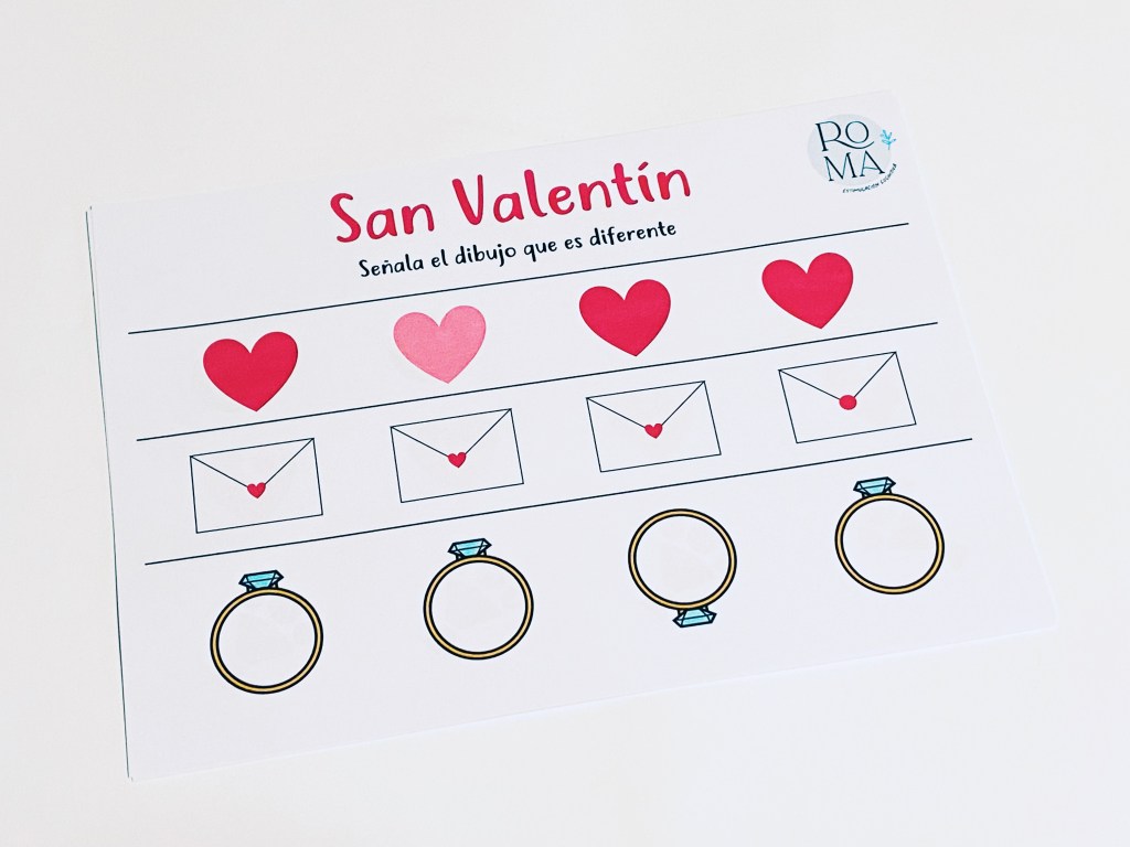 CUADERNILLO ACTIVIDADES SAN VALENTÍN – ROMA