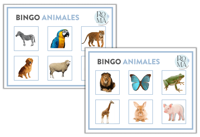 BINGO LOS ANIMALES – ROMA